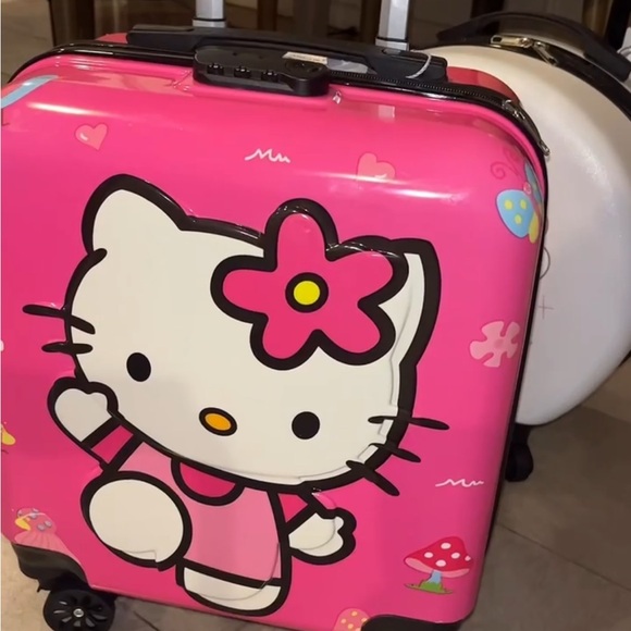 Hello Kitty | Bags | Hello Kitty Luggage Set | Poshmark